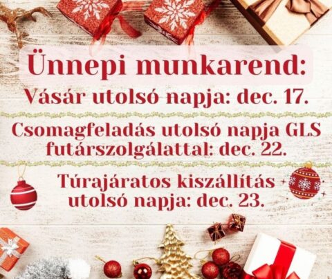 ÜNNEPI MUNKAREND - Create hobbyáruház