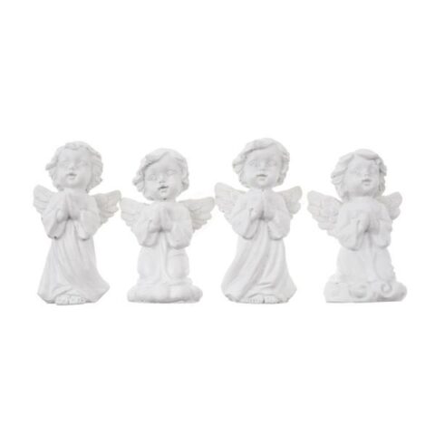 Imádkozó kerámia angyal figura fehér 7 cm többféle 1 db - Create